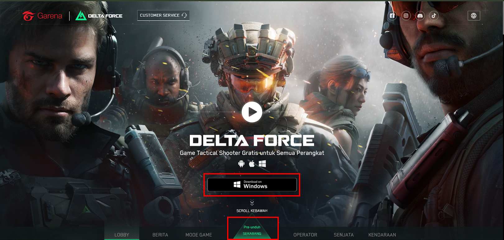 Garena Delta Force® - PC Resmi Launch!